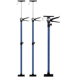 Monzana Zargenspanner 2er-Set Blau 115-290cm