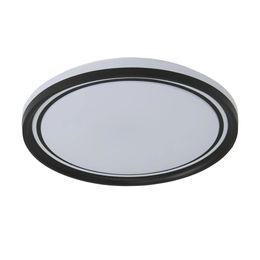 KHG LED-Deckenleuchte schwarz mit Fernbedienung schwarz Ma&szlig;e (cm): H: 7 &Oslash;: 50.0 &raquo; M&ouml;bel Kraft