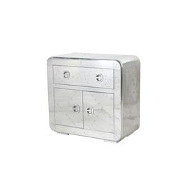 M&ouml;bel Kraft Sideboard silber Ma&szlig;e (cm): B: 90 H: 80 &raquo; M&ouml;bel Kraft
