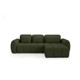 M&ouml;bel Kraft Ecksofa mit Schlaffunktion Contii gr&uuml;n Ma&szlig;e (cm): B: 304 H: 95 &raquo; M&ouml;bel Kraft
