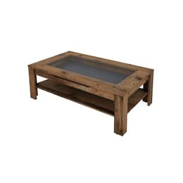 by Living Couchtisch braun Ma&szlig;e (cm): B: 110 H: 43 &raquo; M&ouml;bel Kraft