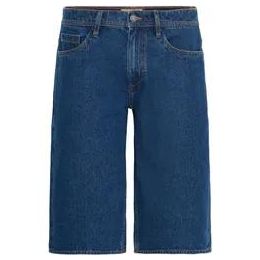 Jeansshorts Blend "Shorts BHFlake Loose", Herren, Gr. L, N-Gr, blau (denim middle blau), Obermaterial: 100% Baumwolle CO., Jeans Jeansshorts