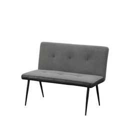 HTI-Living 2-Sitzer Bank Anthrazit/Grau Joschka