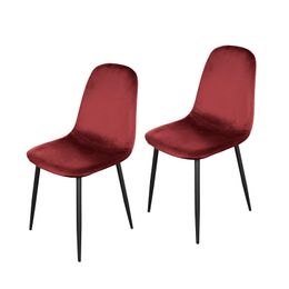 HTI-Living Stuhl Savannah Velvet 2er-Set