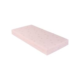 Kikka boo Babybett-Matratze extra Comfort 120 x 60 x 12 cm, Bezug abnehmbar rosa