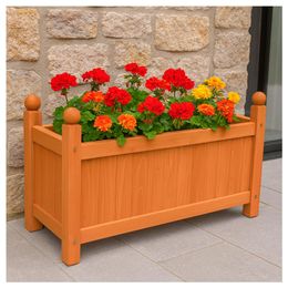 HTI-Living Blumenkasten 60 cm braun Heidi