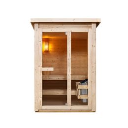 Sanotechnik HELSINKI Au&szlig;ensauna f&uuml;r 2-3 P. 165x175x218,9 cm (Bausatz)