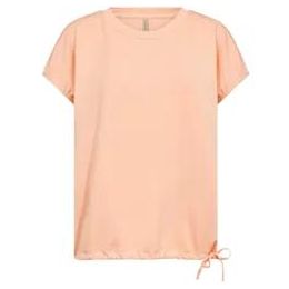 Kurzarmhemd soyaconcept "Soya Concept T-shirt SC-BANU", Herren, Gr. M, Normalgr&ouml;&szlig;en, 3212 salmon, Obermaterial: 48% Modal, 48% Polyester, 4% Elasthan, Hemden