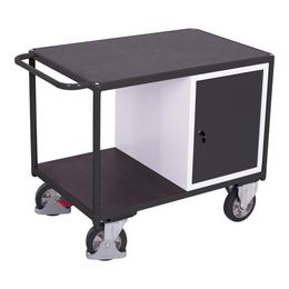 Cordes Schwerlast Werkstattwagen 2 Ladefl&auml;chen RAL 7016 ; VARIOFIT (sw-700.620/AG)