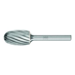 Pferd TOOLS Hartmetall Fr&auml;sstift Tropfen TRE &Oslash; 16x25 mm Schaft-&Oslash; 6 mm Z1 universal grob (21135216)