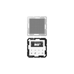 Jung Smart DAB+ Digitalradio Set Mono 1LS DAB A1 WW (DABA1WW)
