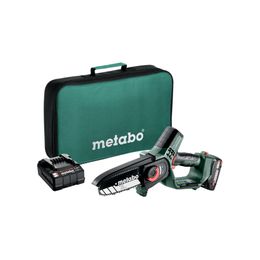 Metabo Akku-Geh&ouml;lzs&auml;ge MS 18 LTX 15 (600856500) Werkzeugtasche, 18V 1x2Ah Li-Power + SC 30)
