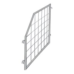 VARIOfit Palettenaufsatz Trenngitter verzinkt schr&auml;g Tiefe 750 mm Nutzh&ouml;he 1.200/600 mm ; Cordes (zpa-080.163)