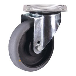 VARIOfit Lenkrolle 160 x 40 mm grau elektrisch leitf&auml;hig ; Cordes (lpg-160.036)