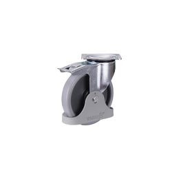 VARIOfit Bremsrolle 200 x 40 mm grau (thermoplastisch) ; Cordes (dpg-200.050)