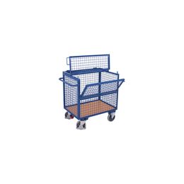 VARIOFIT Drahtkastenwagen mit Deckel fest verschwei&szlig;t 1.175 x 780 mm (sw-800.405)