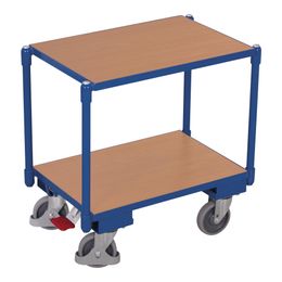 VARIOfit Euro-System-Roller mit 2 Ladefl&auml;chen Zentralbremse EasySTOP ; Cordes (sw-410.541)