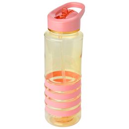 my home Trinkflasche mit Strohhalm