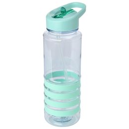 my home Trinkflasche mit Strohhalm