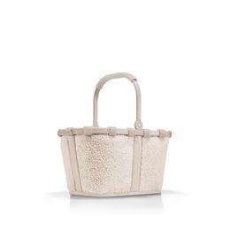Reisenthel Einkaufskorb Carrybag XS teddy sand, Beigebraun, Textil, 5 L, 33.5x18x19.5 cm, Freizeit, Koffer & Taschen, Einkaufsk&ouml;rbe