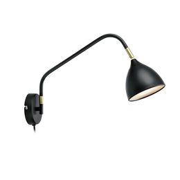 Marksl&ouml;jd Wandleuchte Valencia Schwarz max. 6 Watt Wandlampe