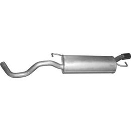 POLMO Endschalld&auml;mpfer 01252 hinten f&uuml;r Audi