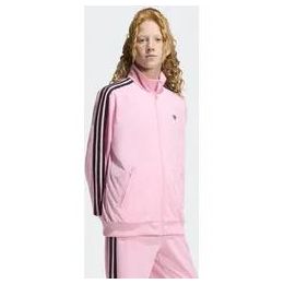 Trainingsjacke Adidas ORIGINALS "FIREBIRD ORIGINALS, LOCKER GESCHNITTEN", M&auml;dchen, Gr. 176, light pink, schwarz, Obermaterial: 100% Polyester, Jacken Trainingsjacke