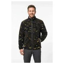 Fleecejacke Jack Wolfskin, Herren, Gr. S, lichen peat, Obermaterial: 100% Polyester, normal, Jacken Fleecejacke, &Uuml;bergangsjacke f&uuml;r Wandern und Trekking, mit weichem SHERPA FLEECE 300