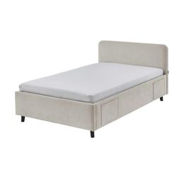 H&ouml;ffner Polsterbett Cosy beige Ma&szlig;e (cm): B: 132 H: 90 &raquo; H&ouml;ffner