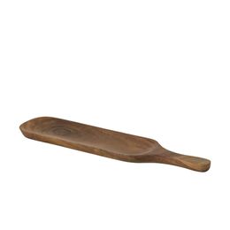 H&ouml;ffner Holz Tablett braun Holzwerkstoff Ma&szlig;e (cm): B: 38 H: 1,5 &raquo; H&ouml;ffner