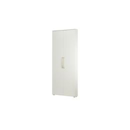 H&ouml;ffner Schuhhochschrank Paris wei&szlig; Ma&szlig;e (cm): B: 80,6 H: 201 T: 16.5 &raquo; H&ouml;ffner
