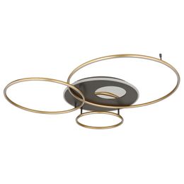 Globo Lighting Deckenleuchte gold Ma&szlig;e (cm): B: 126,4 H: 13 &raquo; H&ouml;ffner