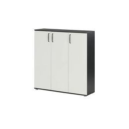 H&ouml;ffner Schuhkommode Paris grau Ma&szlig;e (cm): B: 120,6 H: 124 T: 36.0 &raquo; H&ouml;ffner
