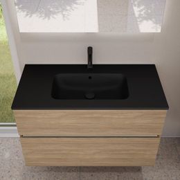 evineo ineo5 evo Slim-M&ouml;belwaschtisch B: 101 T: 46,5 cm, BE0836BM,