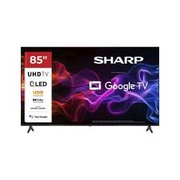 Sharp 85HP5765E, QLED-Fernseher 215 cm (85 Zoll), schwarz, UltraHD/4K, Google TV