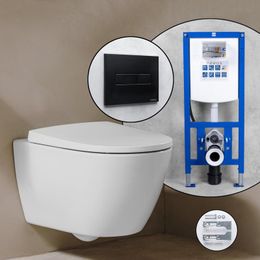 ROCA Ona Komplett-SET Wand-WC mit neeos Vorwandelement,, A346687620+16601BM#SET,