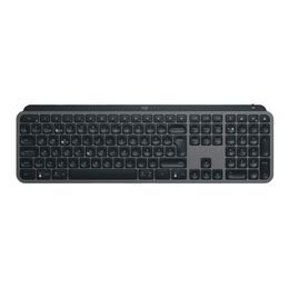Logitech MX Keys S kabellose Tastatur - QWERTZ DE - grau