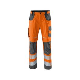 K&Uuml;BLER WORKWEAR K&uuml;bler PSA Reflectiq Hose 2207 warnorange/anthrazit 110 ; K&uuml;bler Workwear (22078340-3797-110)