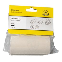 Klingspor PS 33 B Rollen, 115 x 5000 mm Korn 180, SB-verpackt in Folie (366987)