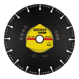 Klingspor DT 900ACR Diamanttrennscheiben L350 x B3.1 x H20mm mit 20 Segmenten VG - Vakuumgel&ouml;tet, 355729)