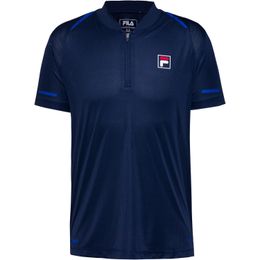 Fila Tennisshirt Herren - Gr&ouml;&szlig;e M - blau