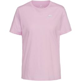 Nike Club T-Shirt Damen - Gr&ouml;&szlig;e M - rosa