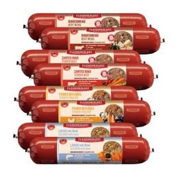 Fleischeslust Nassfutter Hund Wurst Mix-Pack 8x400 g