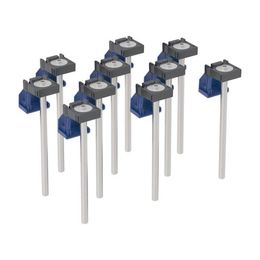 Geberit Duofix Fu&szlig;verl&auml;ngerung-Set 551582001 10 St&uuml;ck, f&uuml;r Installationsrahmen