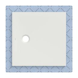 Geberit CleanFloor30 Duschfl&auml;che 551002001 bodeneben, mit Dichtvlies, 80 x 80 cm, wei&szlig; / matt