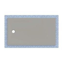 Geberit CleanFloor30 Duschfl&auml;che 551017291 bodeneben, mit Dichtvlies, 90 x 160 cm, grau / matt