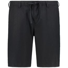 Gro&szlig;e Gr&ouml;&szlig;en s.Oliver Chino-Shorts mit Leinen Farbe schwarz Gr&ouml;&szlig;e: W46
