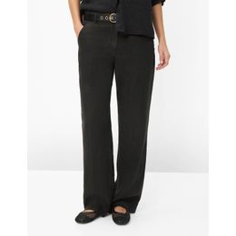 Brax Damen Palazzohose Style MAINE BLACK, schwarz, Gr. 40