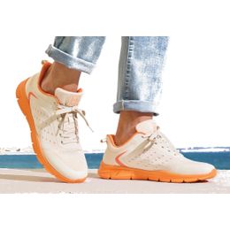 John Devin Herren Sneaker, beige/orange, Gr&ouml;&szlig;e 43
