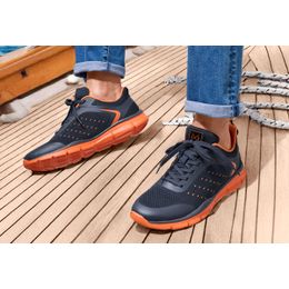John Devin Herren Sneaker, marine/orange, Gr&ouml;&szlig;e 43